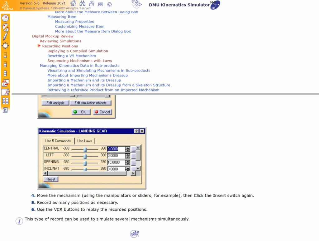 Tuto Catia – DMU (Fitting/Kinematics…) – CATIA DATA CENTER